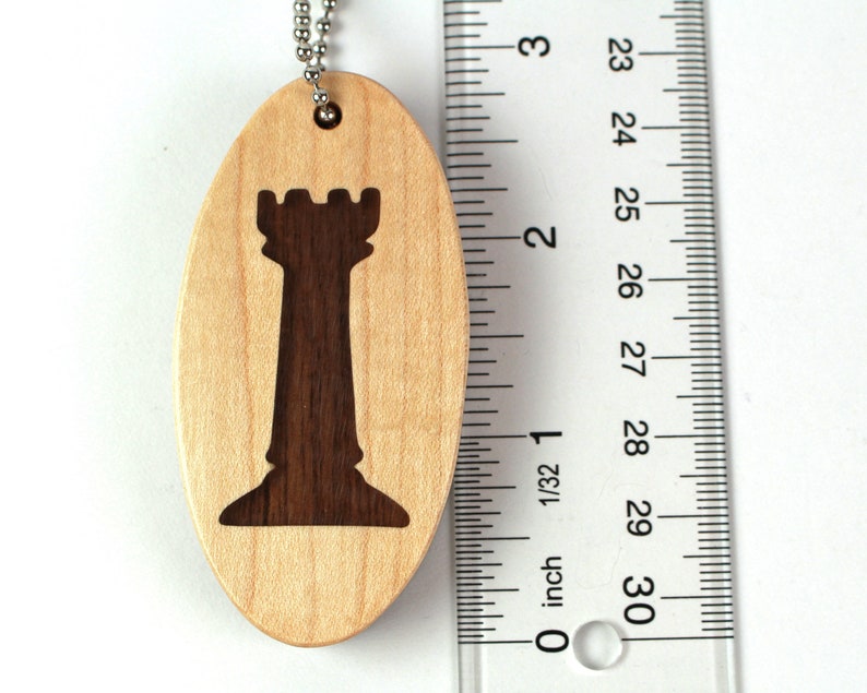 Rook Key Chain Chess Piece Key Fob Chess Game Piece Key - Etsy