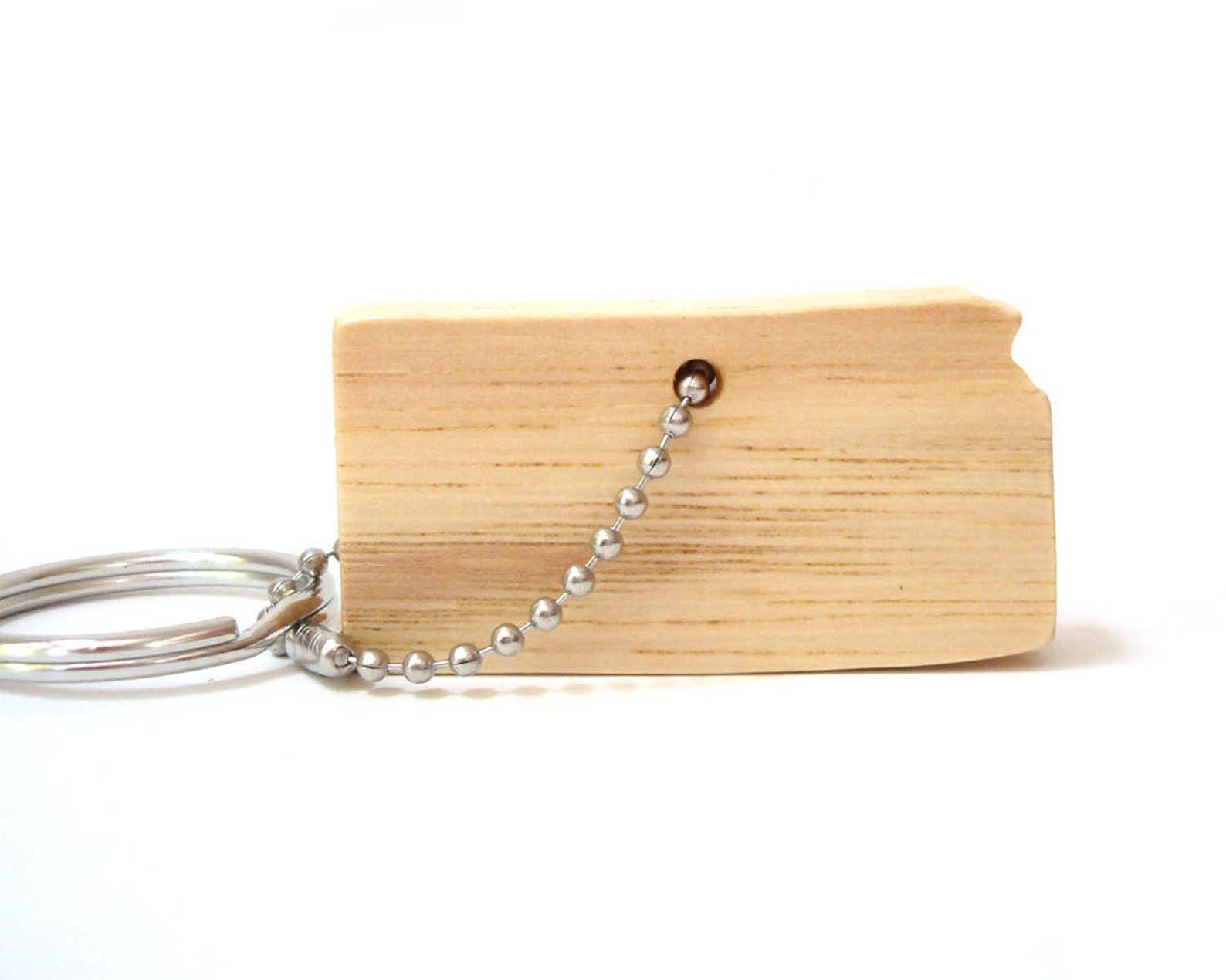 Wooden Kansas Key Chain Silhouette US State Key Chain USA - Etsy