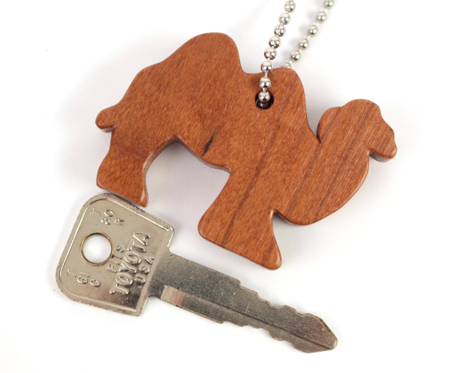 Camel Key Chain Wooden Animal Key Ring Camel Silhouette Key | Etsy