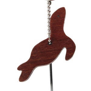 Seal Key Chain Wood Scroll Saw Outline Silhouette Keychain | Etsy