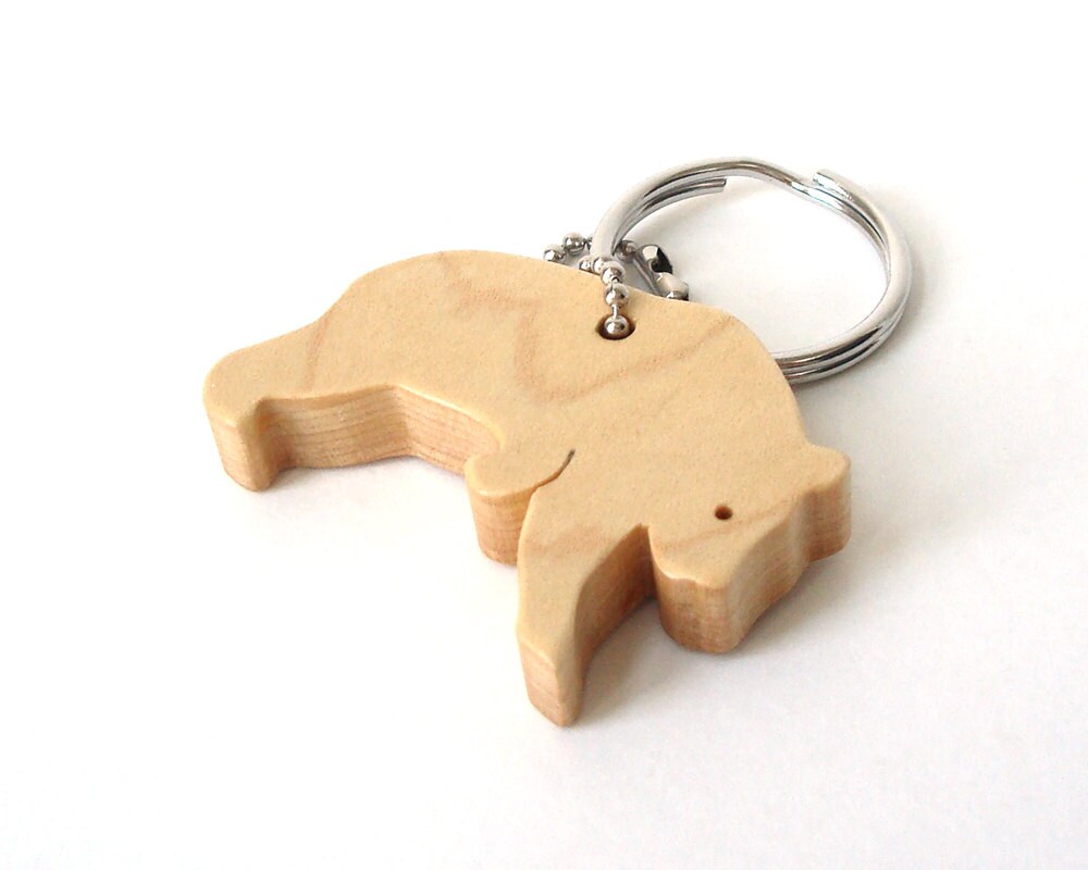 Panda Bear Key Chain Wood Scroll Saw Outline Animal Silhouette | Etsy