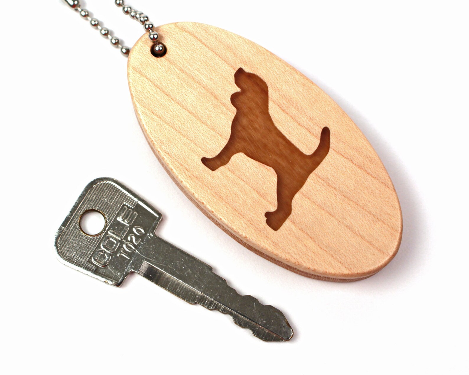 Beagle Key Chain Wood Dog Breed Key Ring Pet Key Fob Beagle - Etsy