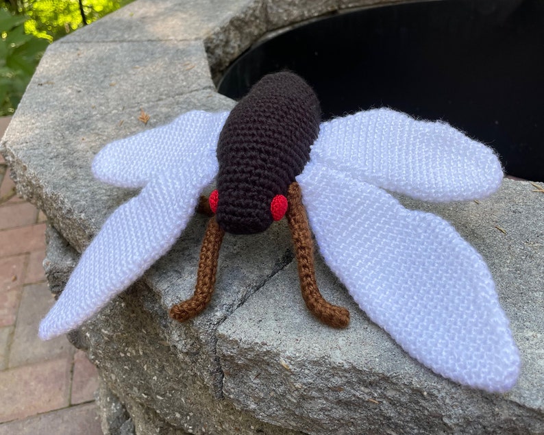 Periodic Cicada Crochet Pattern Insect Amigurumi Pattern - Etsy