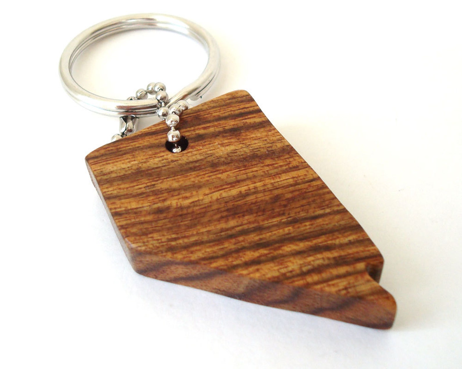 Wooden Nevada State Key Chain Silhouette USA Outline Wood - Etsy