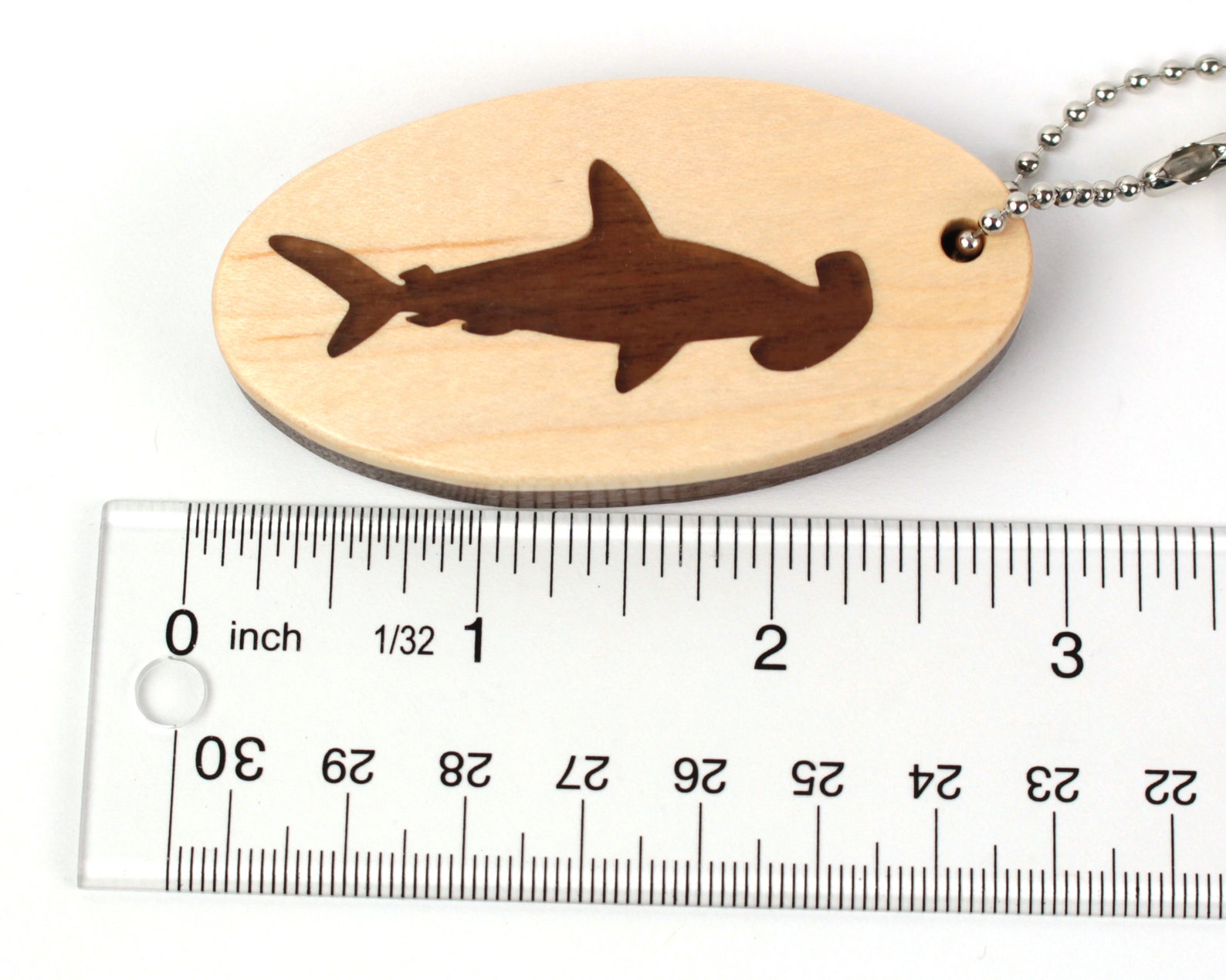 Hammerhead Shark Key Chain Scroll Saw Wood Shark Key Ring - Etsy