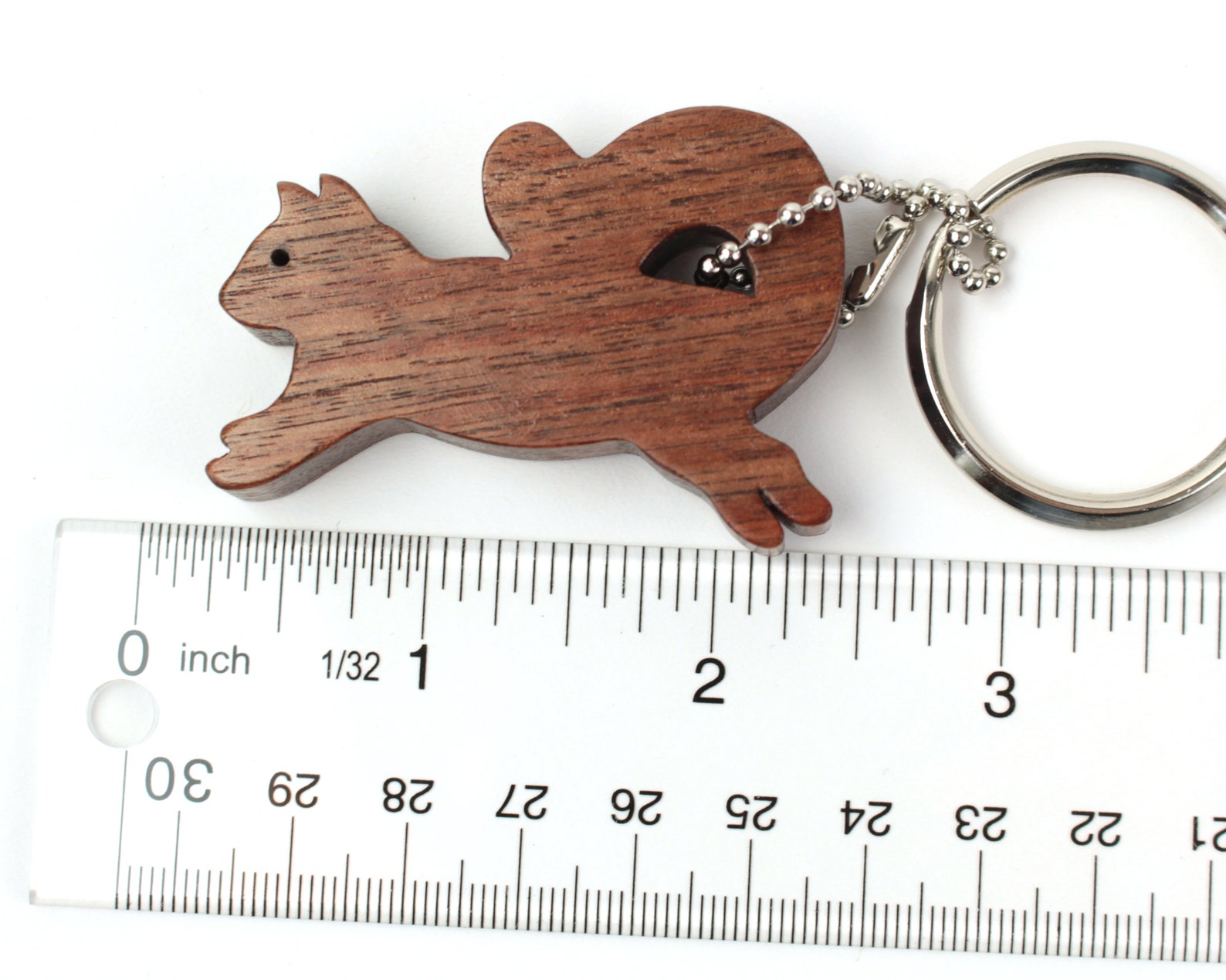 Wood Squirrel Key Chain Scroll Saw Woodland Animal Key Fob - Etsy