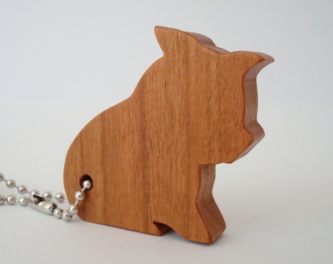 Pig Key Chain Wood Scroll Saw Outline Keychain - Etsy