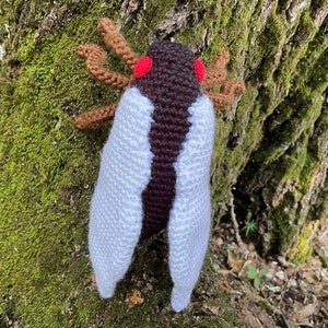 Periodic Cicada Crochet Pattern, Insect Amigurumi Pattern, Brood X ...