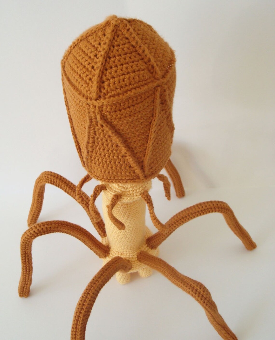 Bacteriophage Virus Crochet Pattern Amigurumi Crochet Virus - Etsy