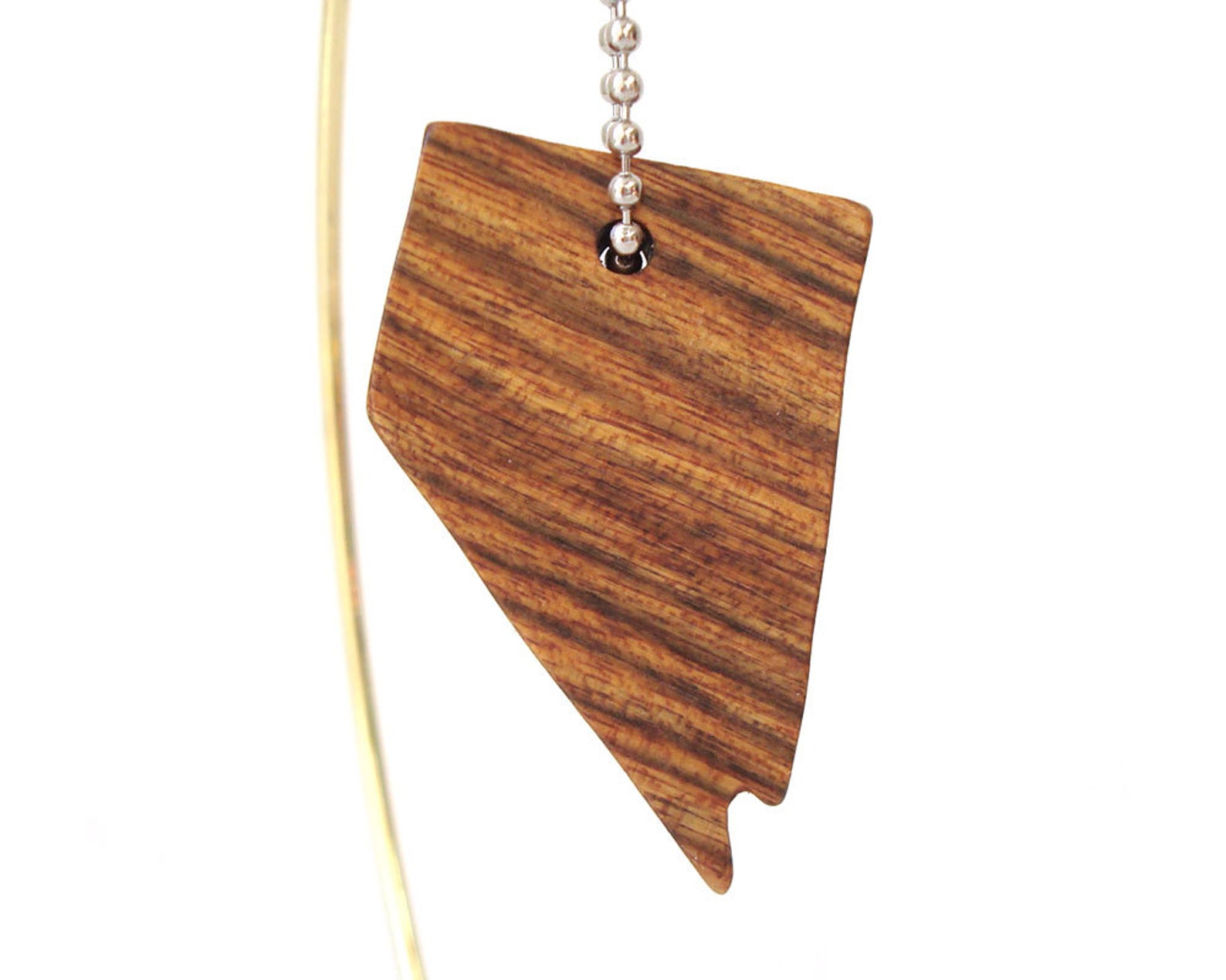 Wooden Nevada State Key Chain Silhouette USA Outline Wood - Etsy