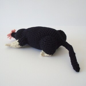 Star Nosed Mole Crochet Pattern Amigurumi Mole Pattern Stuffed Mole ...