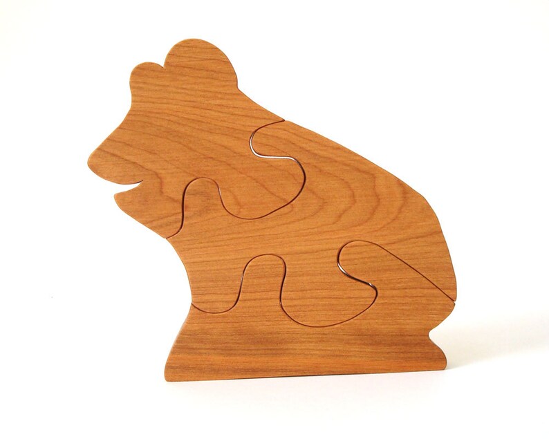 Wood Frog Puzzle Woodland Animal Country Decor Wooden - Etsy Wood Frog Puzzle Woodland Animal Country Decor Wooden - Etsy