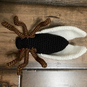 Periodic Cicada Crochet Pattern, Insect Amigurumi Pattern, Brood X ...