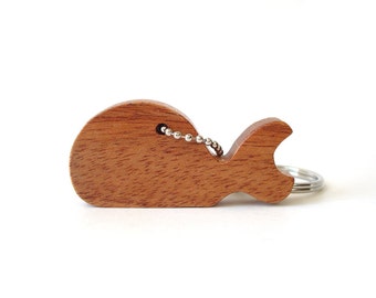 Wood Orca Key Chain Wooden Killer Whale Key Ring Scroll Saw | Etsy