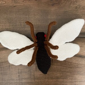 Periodic Cicada Crochet Pattern, Insect Amigurumi Pattern, Brood X ...