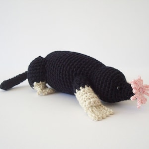 Star Nosed Mole Crochet Pattern Amigurumi Mole Pattern Stuffed Mole ...