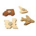 Wooden 4 Piece Transportation Magnet Set Vehicles Home Decor - Etsy