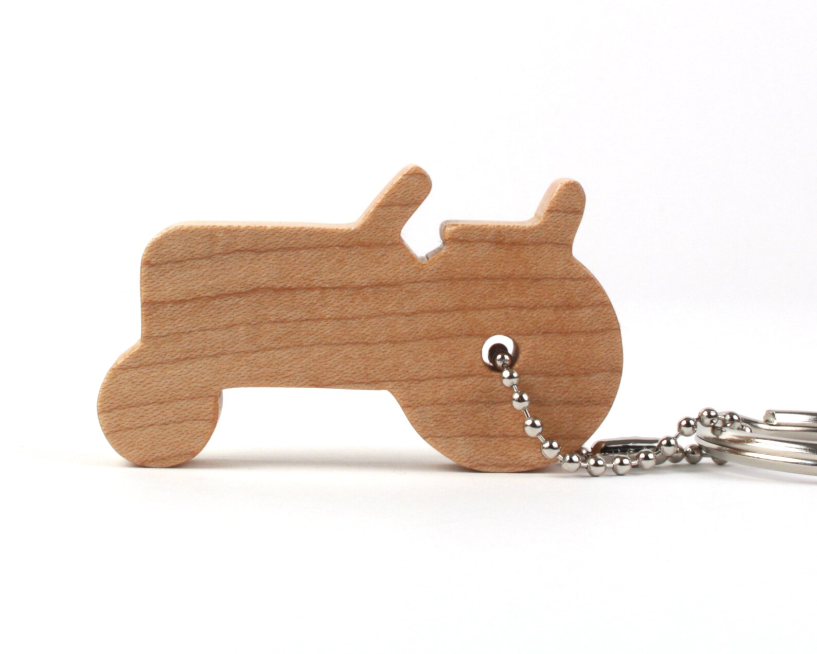 Farm Tractor Silhouette Key Chain Wood Scroll Saw Outline - Etsy