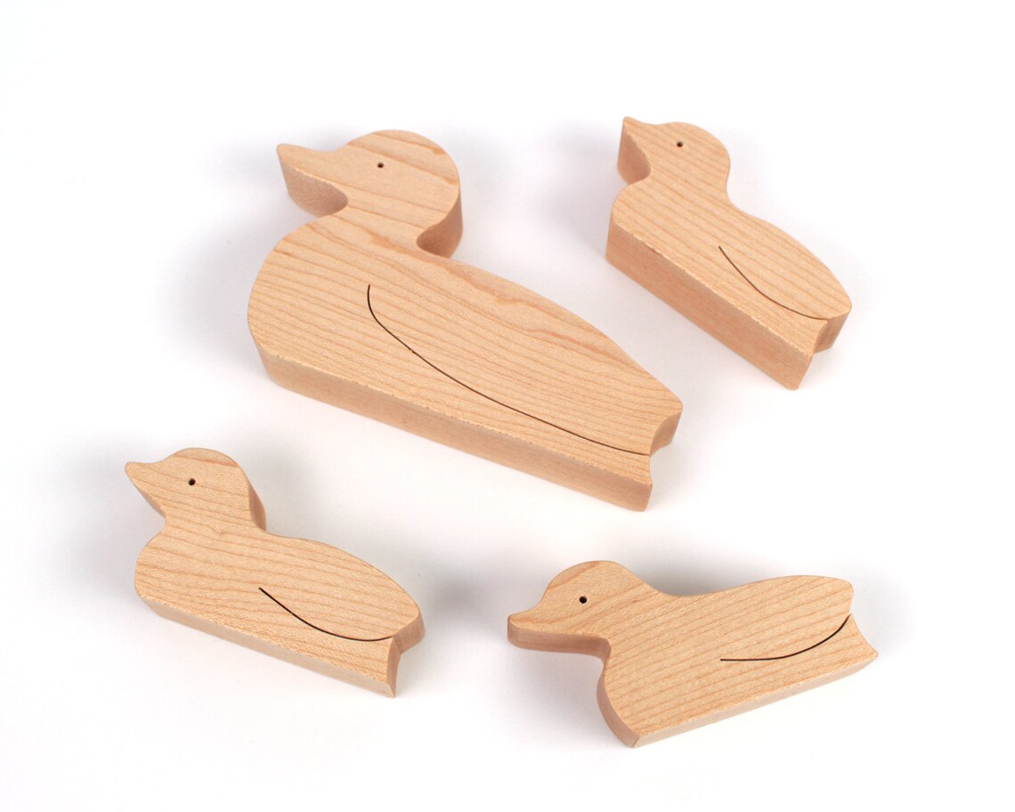 Wooden Ducks Country Home Decor Easter Duck Decoration Duck | Etsy