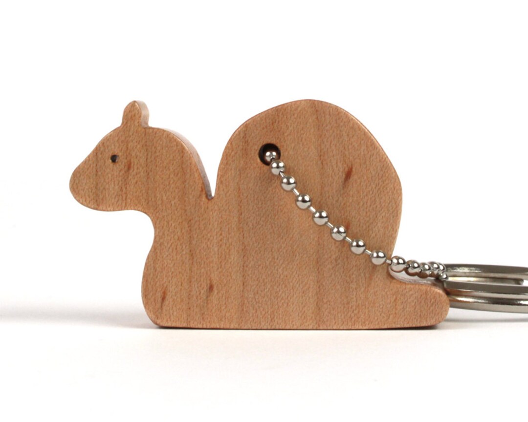 Snail Key Chain, Snail Accessories, Woodland Animal Keychain, Wooden ...