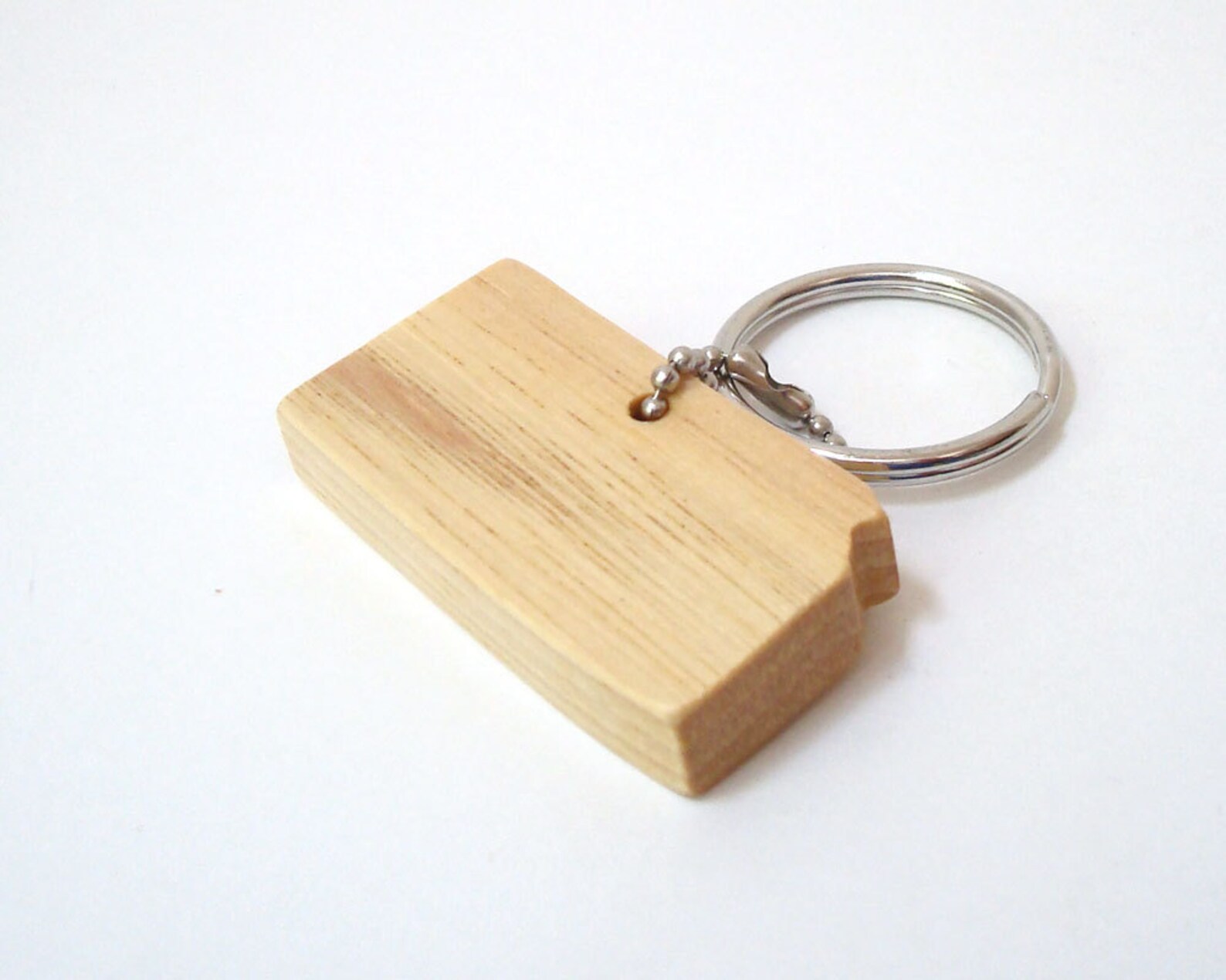 Wooden Kansas Key Chain Silhouette US State Key Chain USA - Etsy