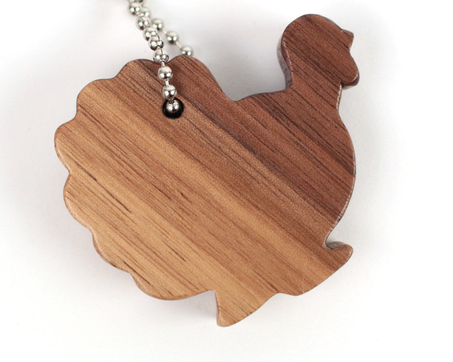 Wooden Turkey Silhouette Key Chain Simple Outline Turkey Key - Etsy