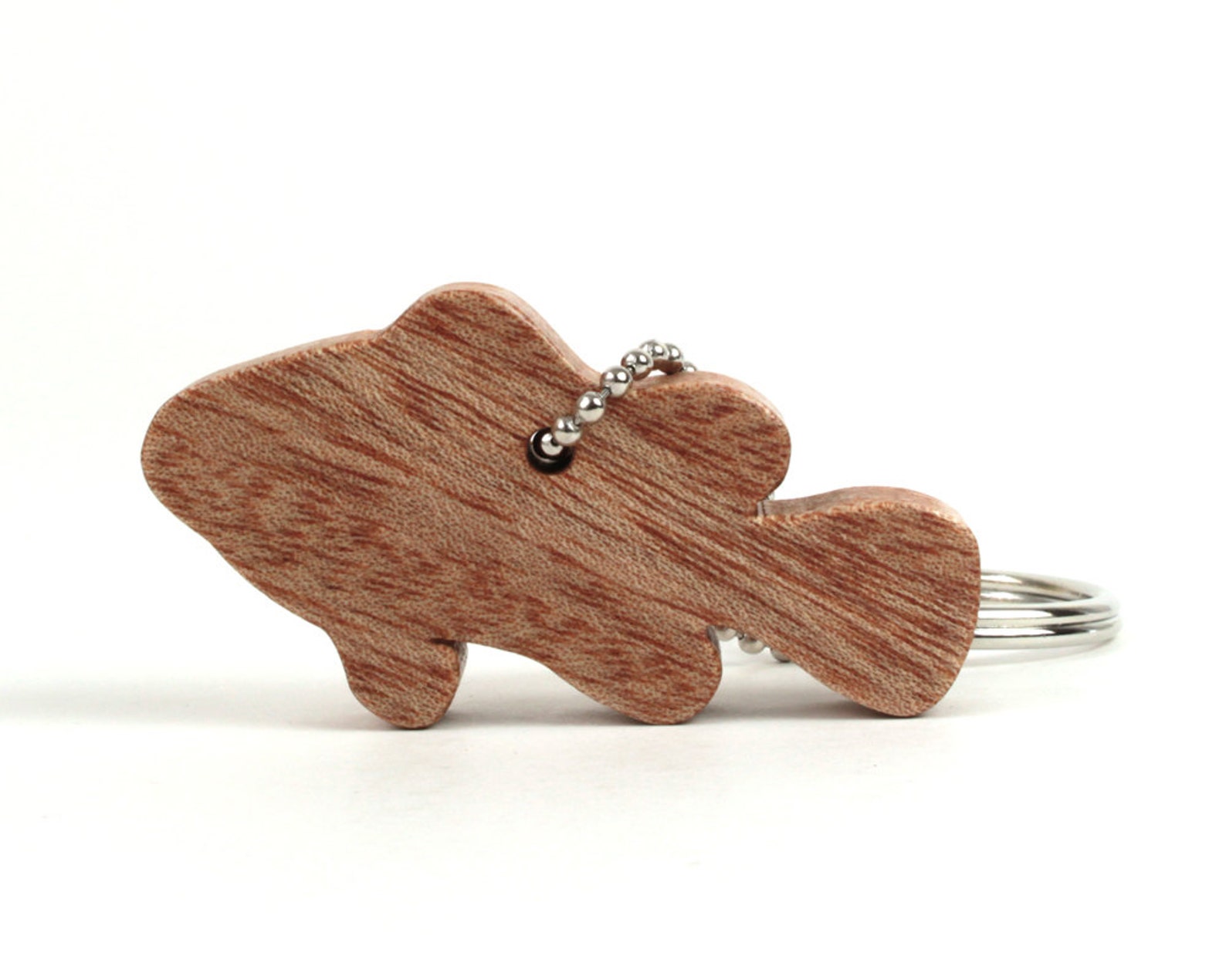 Clownfish Key Chain Wood Ocean Animal Key Fob Nautical Key | Etsy