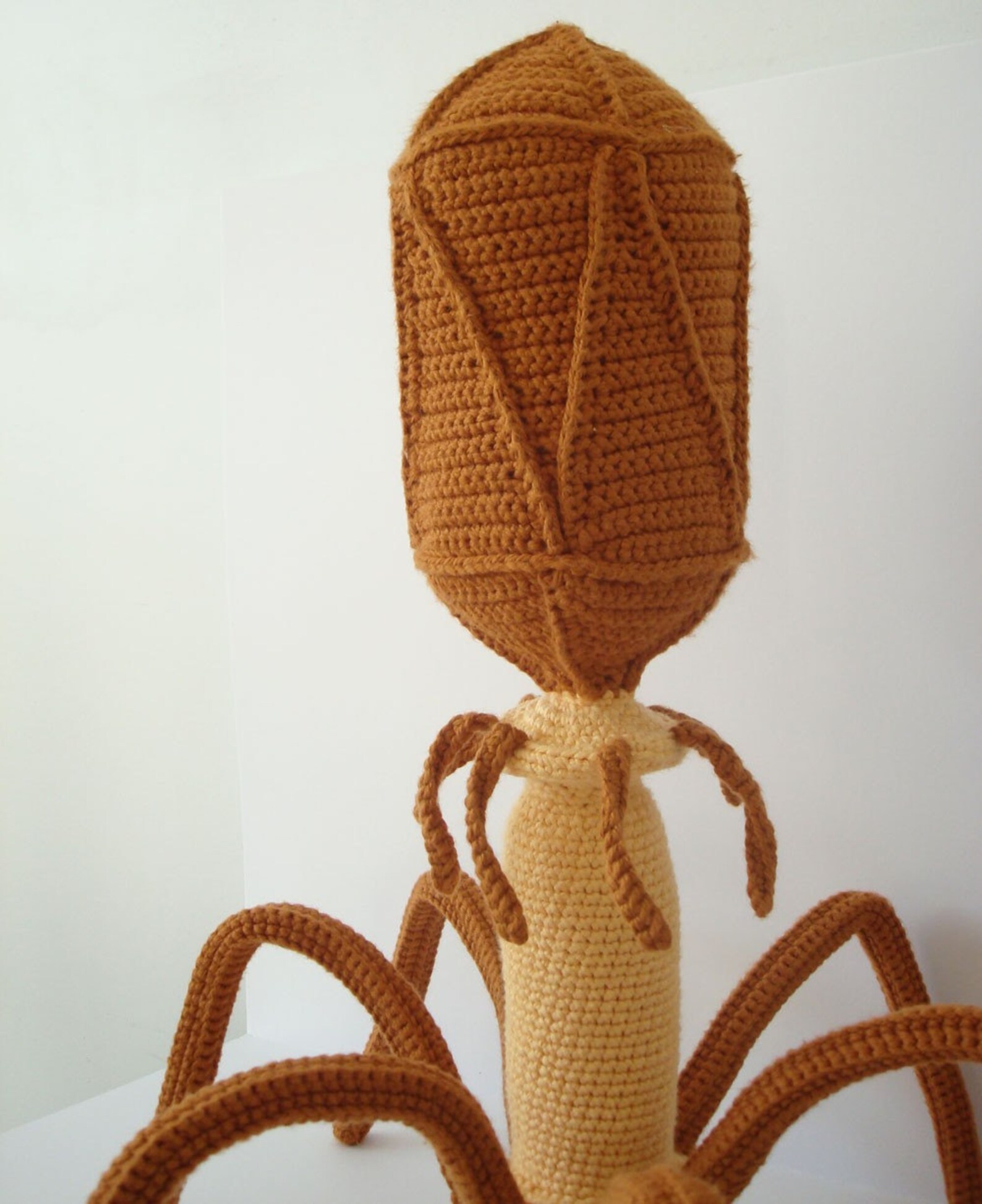 Bacteriophage Virus Crochet Pattern Amigurumi Crochet Virus - Etsy
