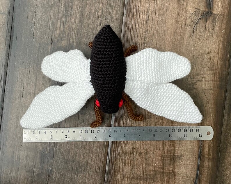 Periodic Cicada Crochet Pattern Insect Amigurumi Pattern - Etsy