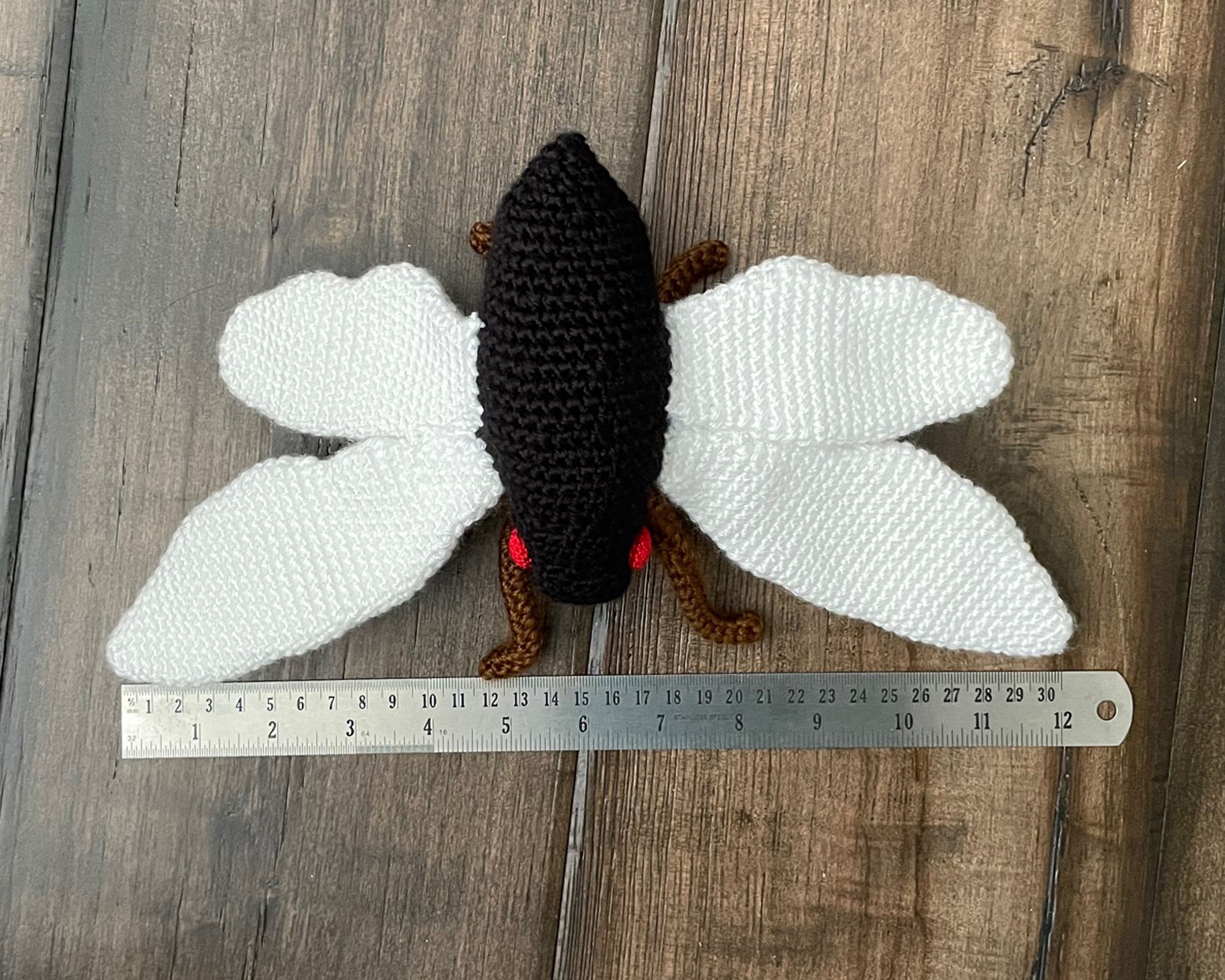 Periodic Cicada Crochet Pattern Insect Amigurumi Pattern | Etsy