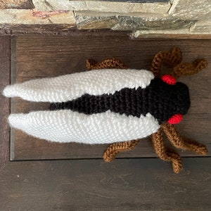 Periodic Cicada Crochet Pattern, Insect Amigurumi Pattern, Brood X ...