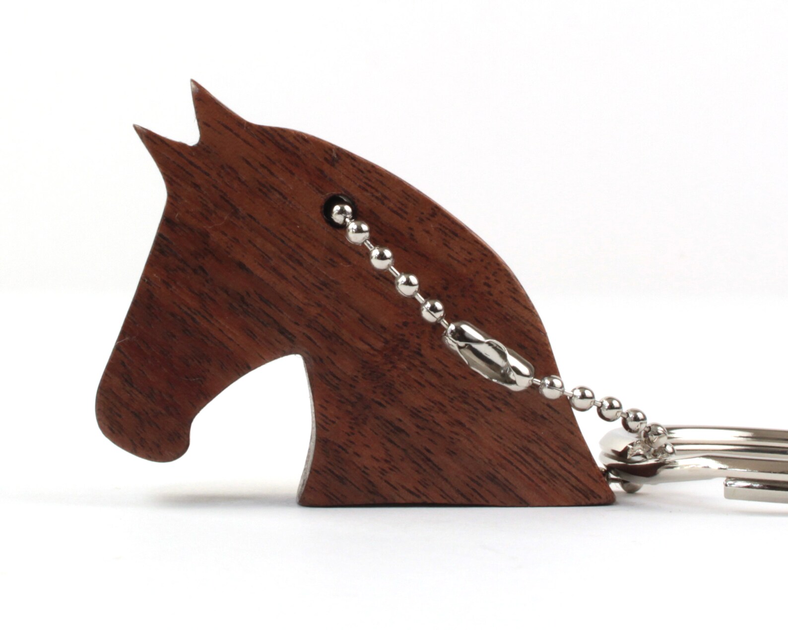 Horse Head Key Chain Wood Scroll Saw Silhouette Western | Etsy