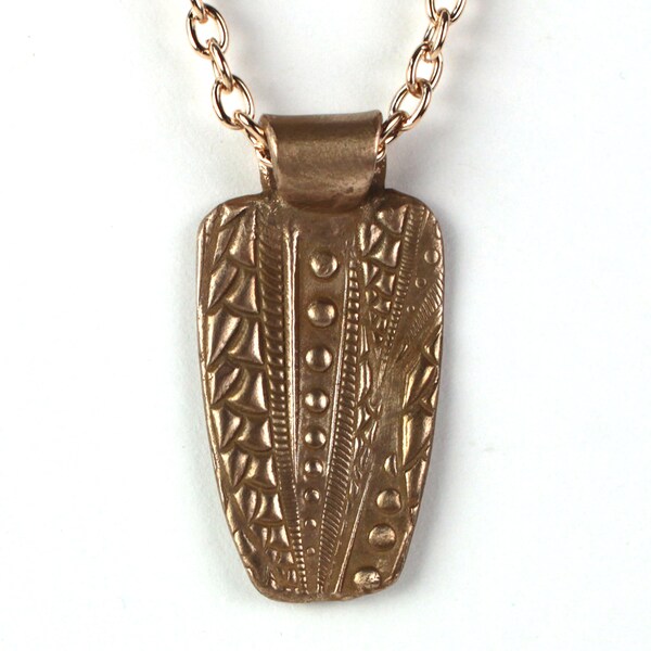 Metal Clay Pendant - Etsy