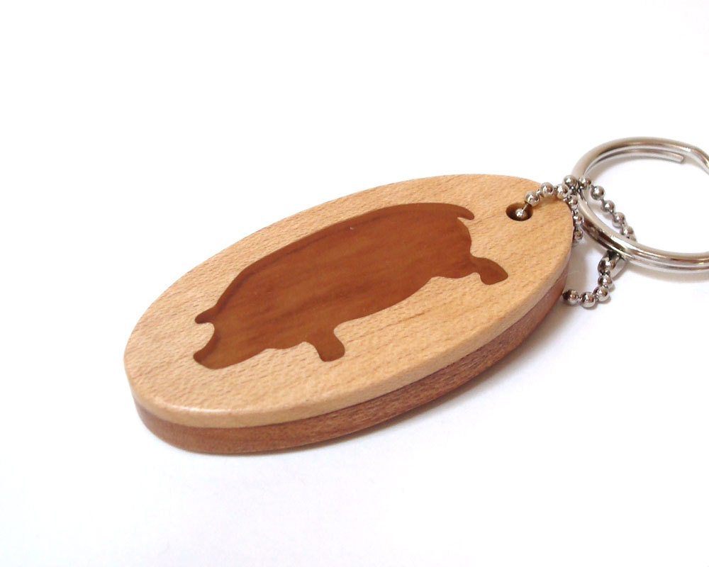 Pig Key Chain Wood Scroll Saw Country Key Ring Hog Keychain - Etsy