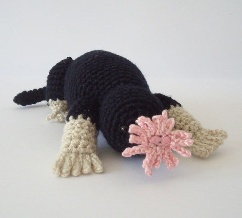 Star Nosed Mole Crochet Pattern Amigurumi Mole Pattern Stuffed - Etsy