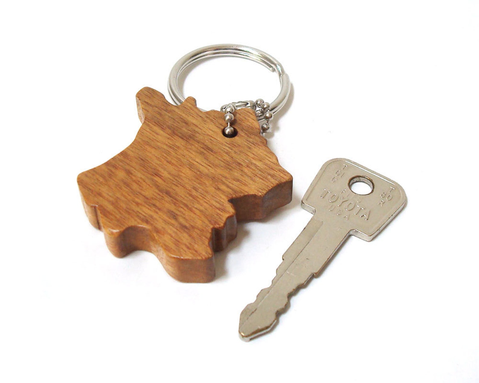 Wooden France Key Chain Country Silhouette Outline Cutout Wood | Etsy