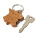 Wooden France Key Chain Country Silhouette Outline Cutout Wood Scroll ...