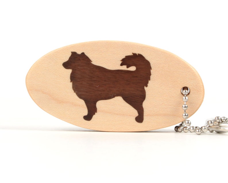 Australian Shepherd Key Chain Wood Dog Breed Key Ring Pet - Etsy UK