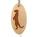 Wood Meerkat Key Chain, African Animal Accessories, Wooden Mongoose Key ...