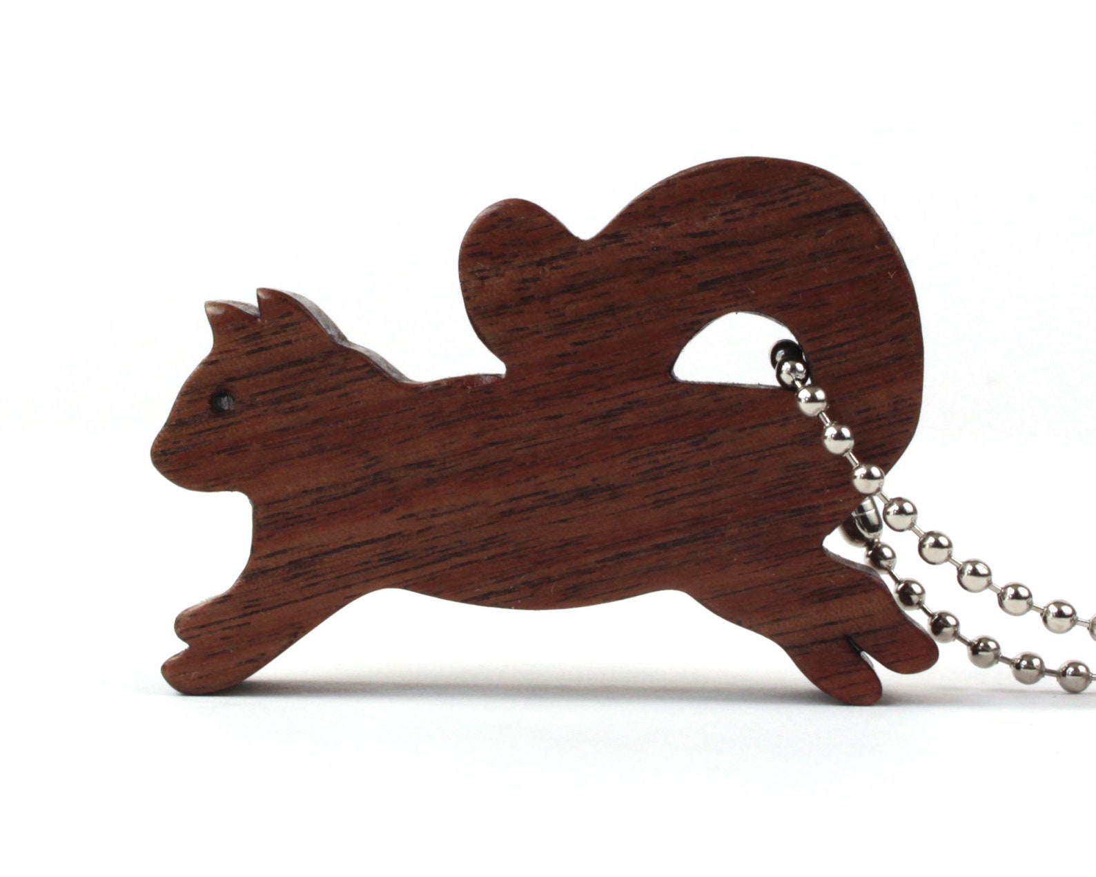 Wood Squirrel Key Chain Scroll Saw Woodland Animal Key Fob - Etsy