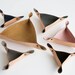 Small Leather Valet Leather Dish Triangle Dish Leather - Etsy