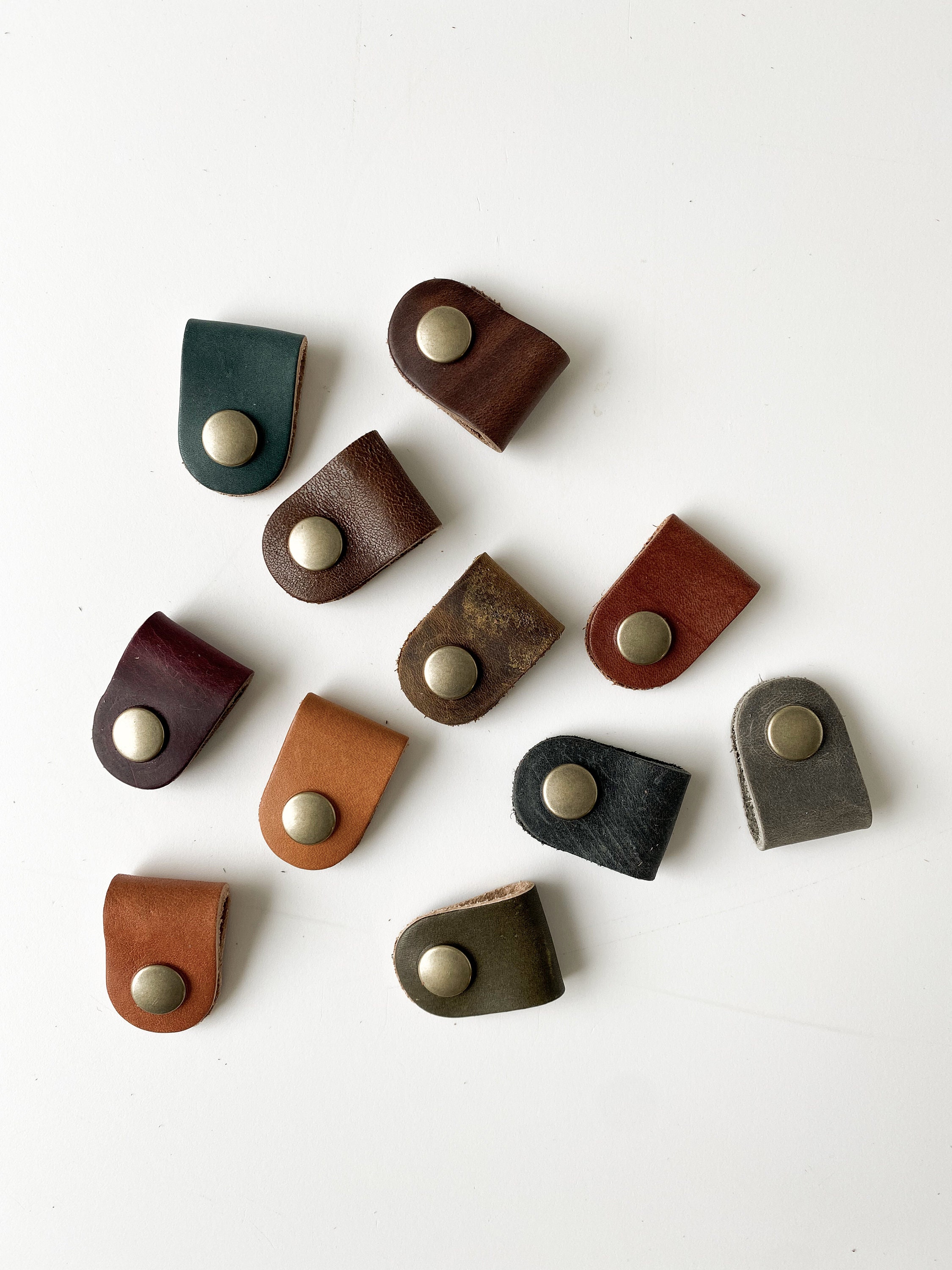 Cord Snap Organizer Charger Cord Holder Leather Cord Snap - Etsy