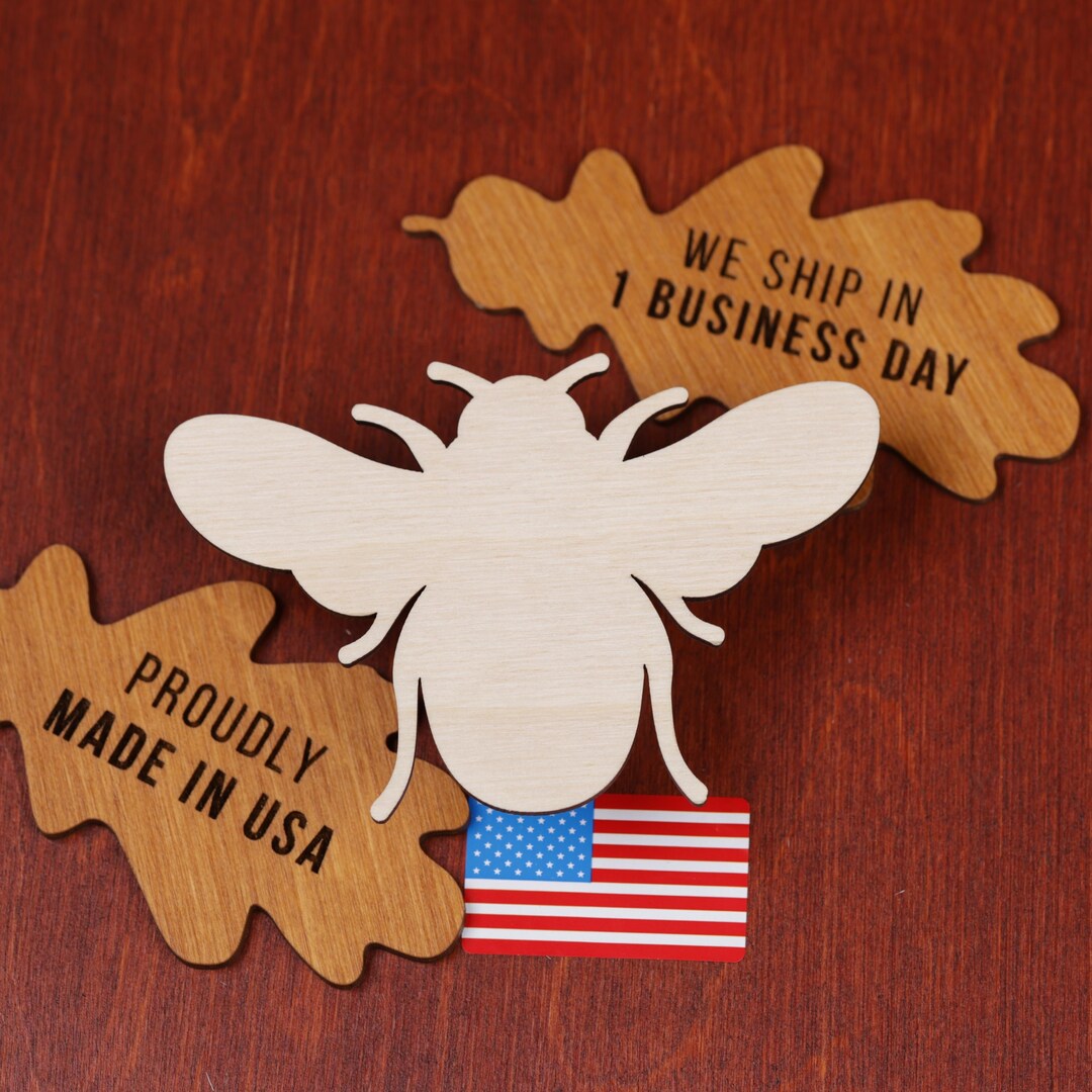 Unfinished Plywood Bumblebee Cutout: DIY Rustic Decor - Etsy
