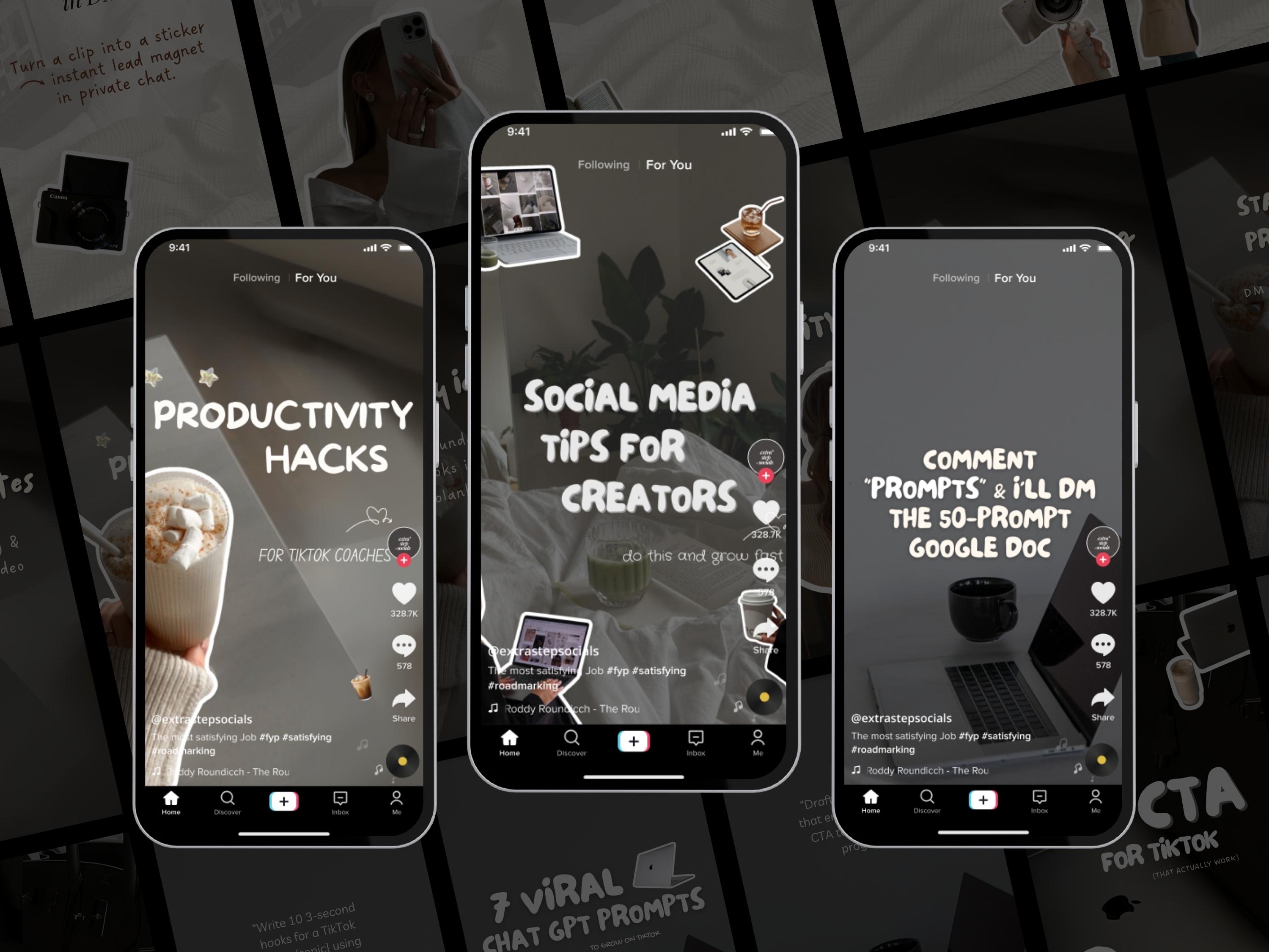 Tiktok Carousel Templates for Coaches: Editable Canva Kit - Etsy