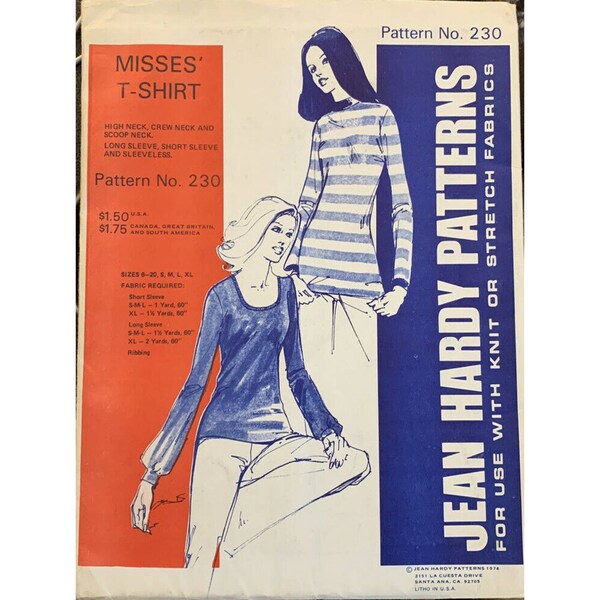 Jean Hardy Pattern - Etsy