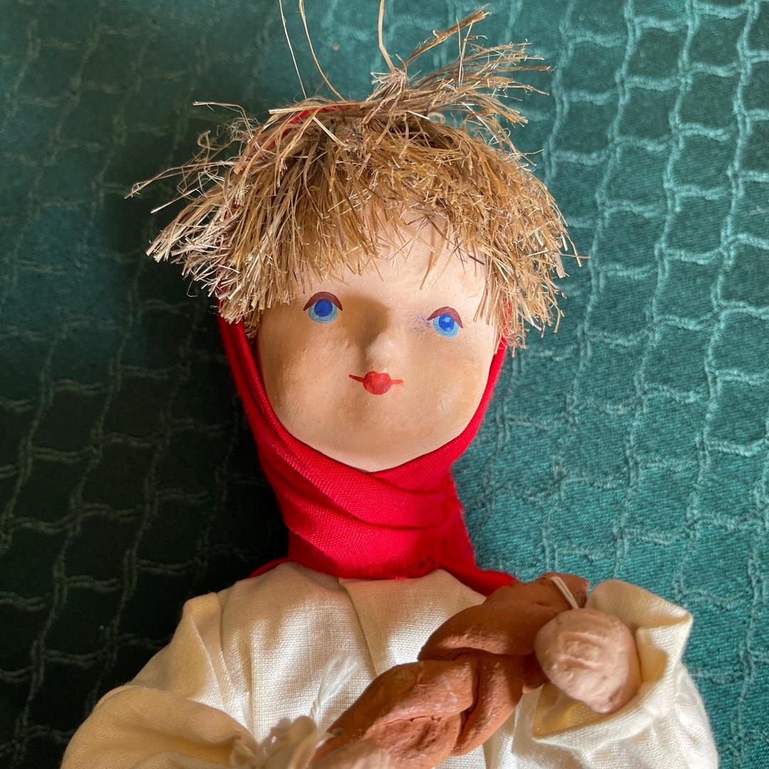 Simple Russian National Costume Doll, Sold in Chicago - Etsy