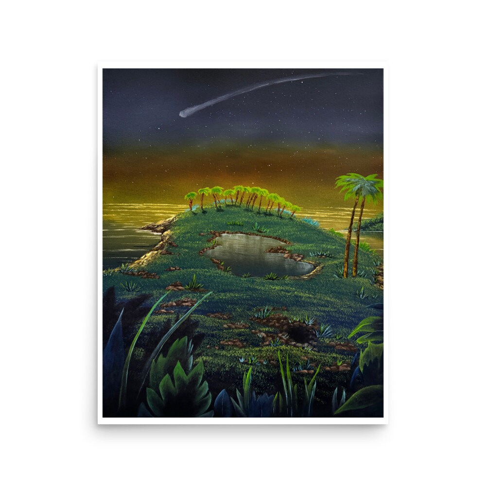Startropics Box Cover Art Fine Print - Etsy