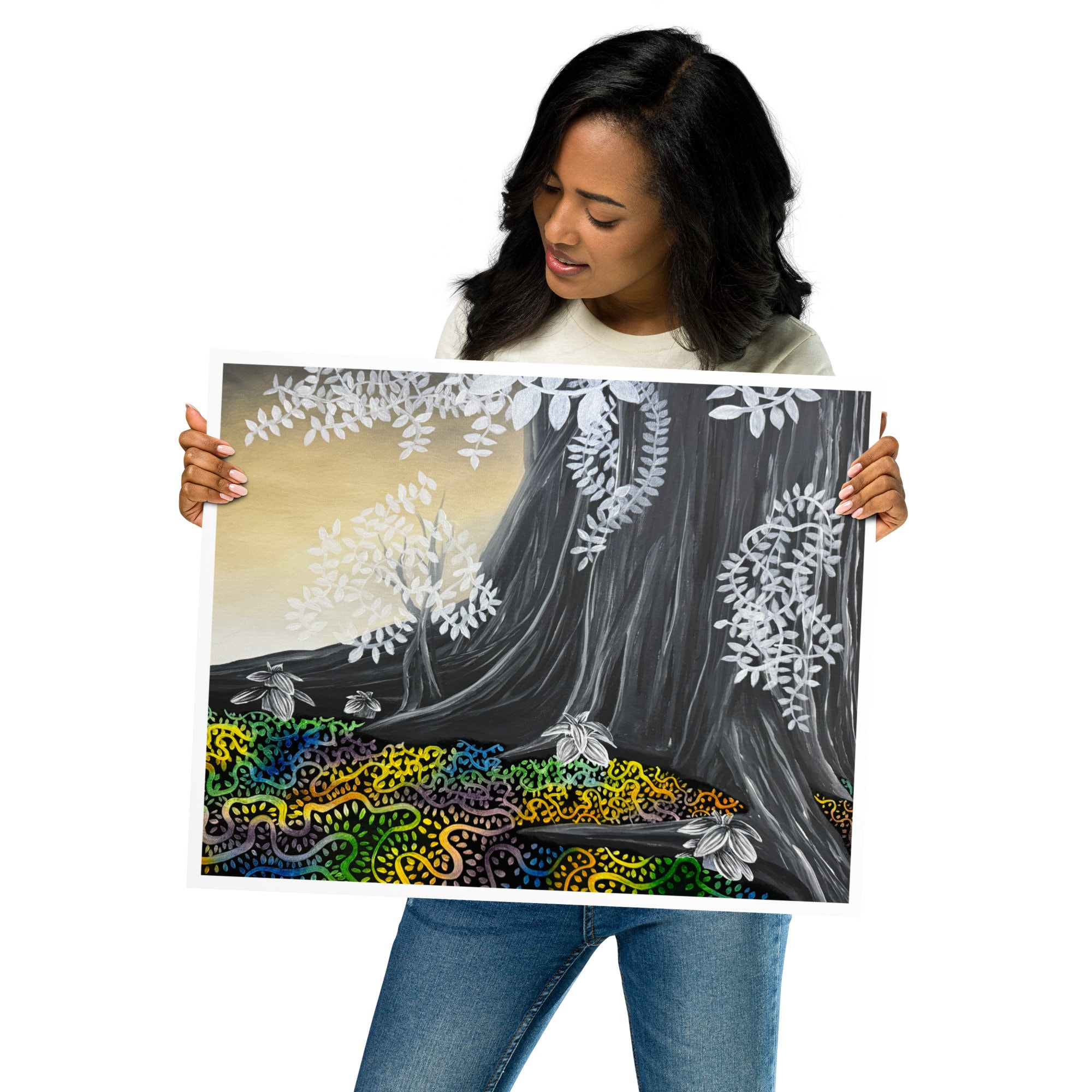 Boggly Woods Inspired by Paper Mario Art Print - Etsy