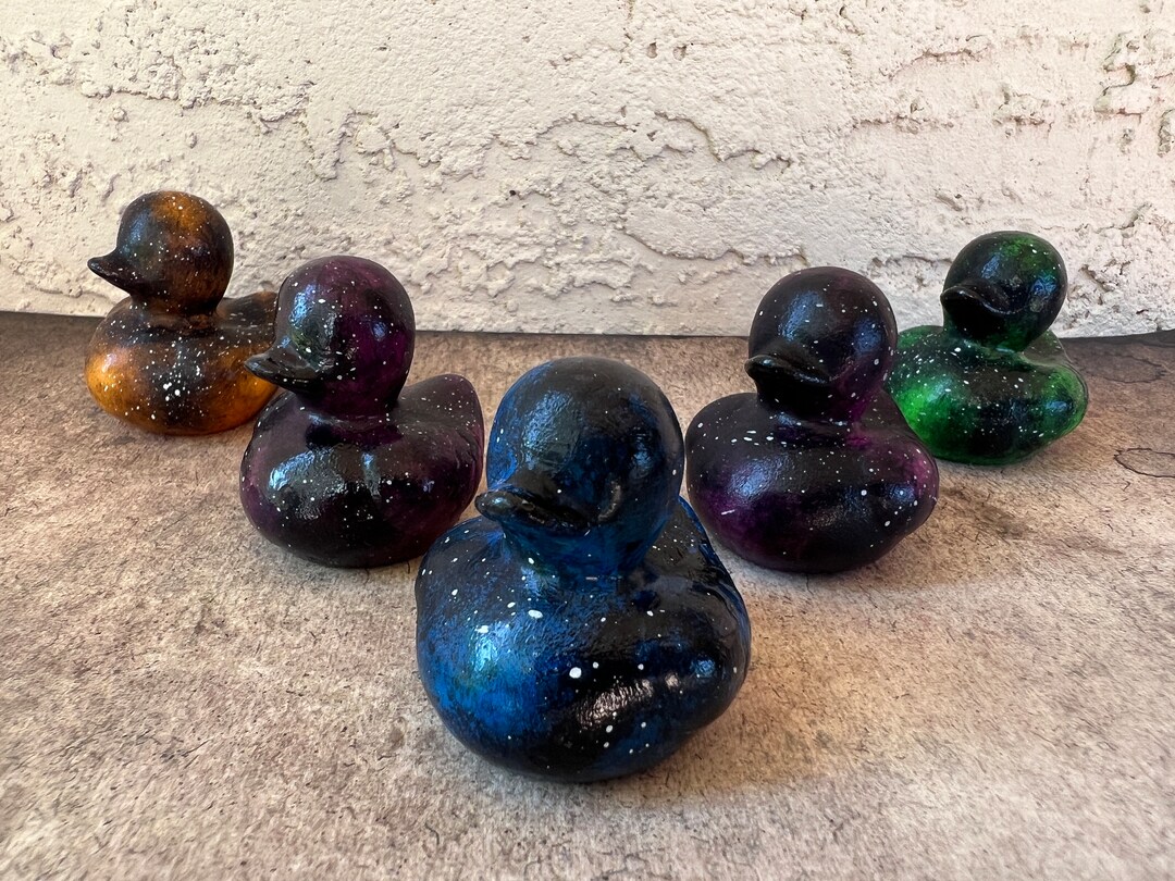 Mini Space Galaxy Rubber Ducks for Ducking Jeepers or Cruiser Hiding ...