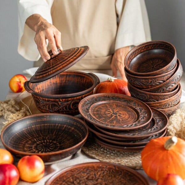 Ukrainian Dinnerware - Etsy